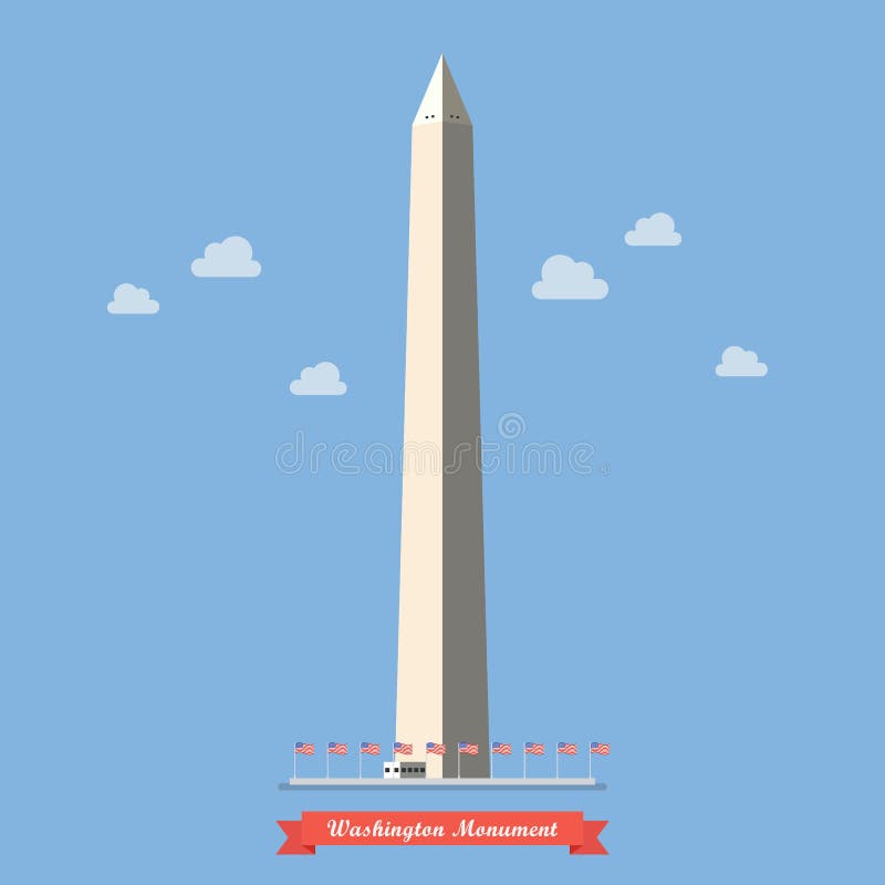 Washington Monument Stock Illustrations – 1,247 Washington Monument ...