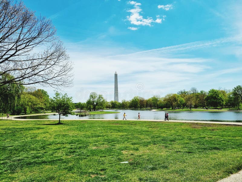 Washington monument land stock image. Image of plain - 270712157