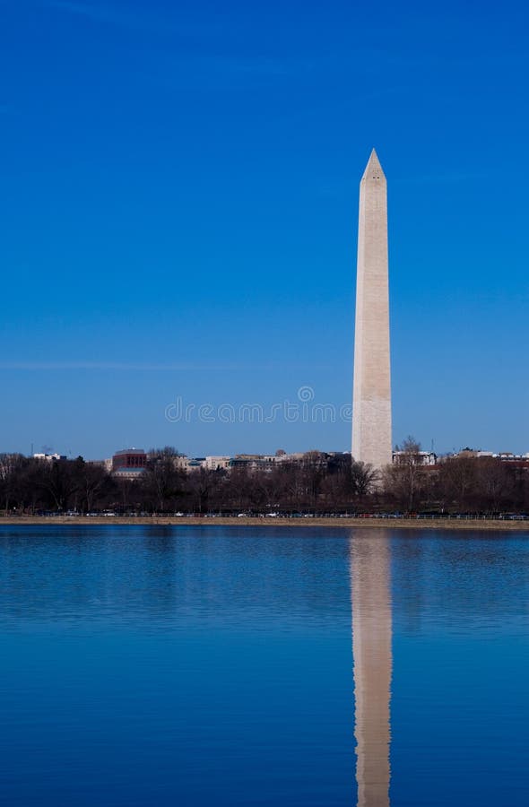 Washington Monument Reflection Editorial Stock Photo - Image of ...