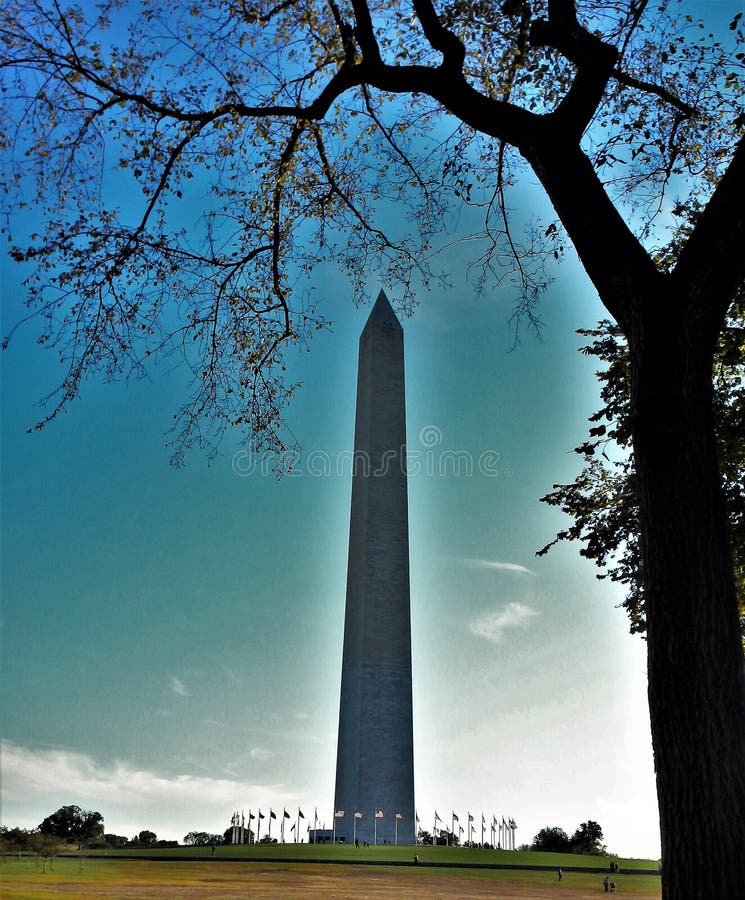 Washington Monument stock image. Image of tourism, sightseeing - 96871247