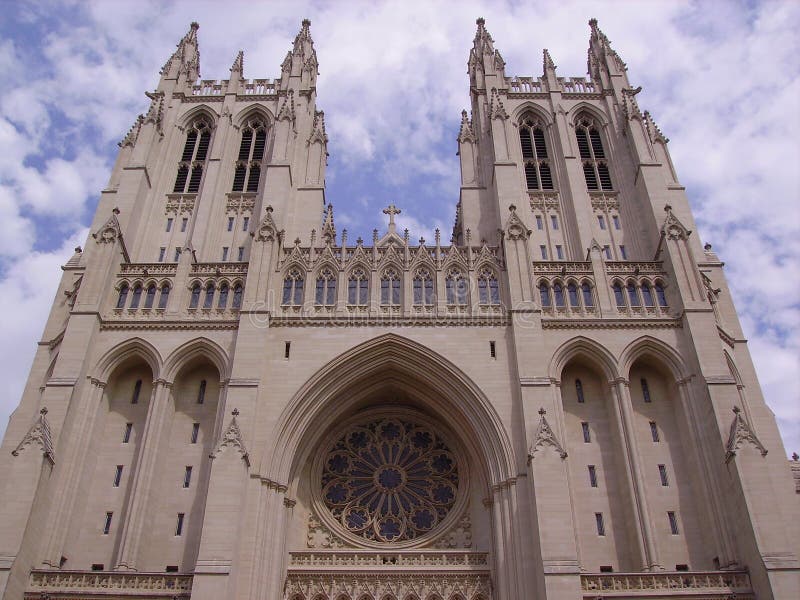 Washington National Cathedral Stock Photo - Image of cathedral, christ ...