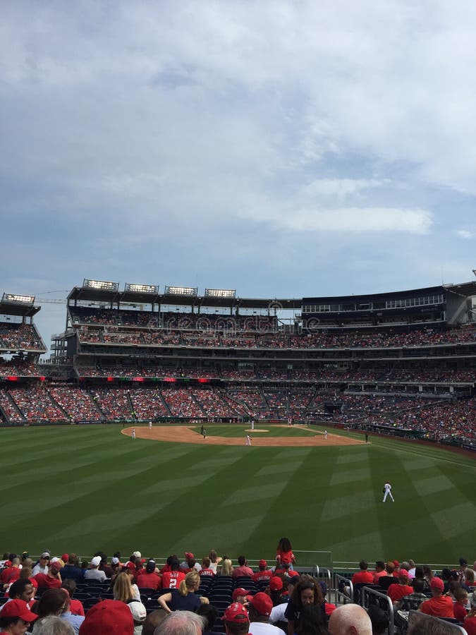 Washington National S Baseball Stadium Editorial Image - Image of ...