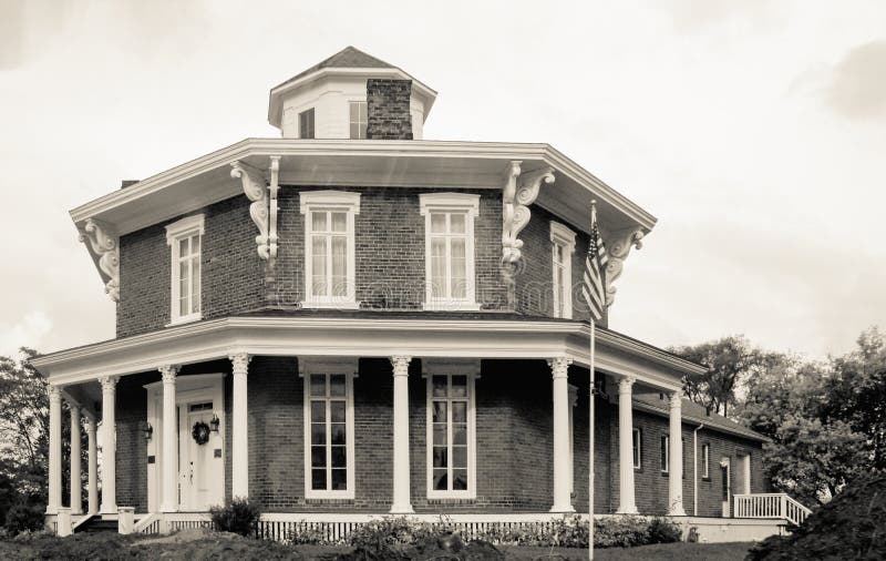 Washington Octagon House image éditorial. Image du construction - 102594905