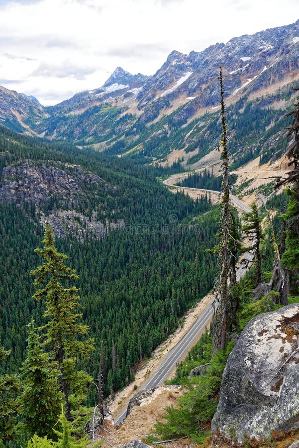 Washington Pass, North Cascades Stock Image - Image of national ...