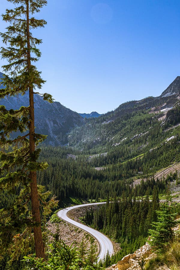 Washington Pass, North Cascades Stock Photo - Image of moraine ...