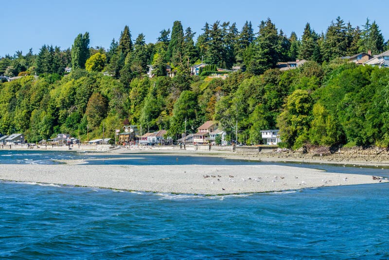 Washington Shoreline Landscape 7 Stock Image - Image of outdoors ...