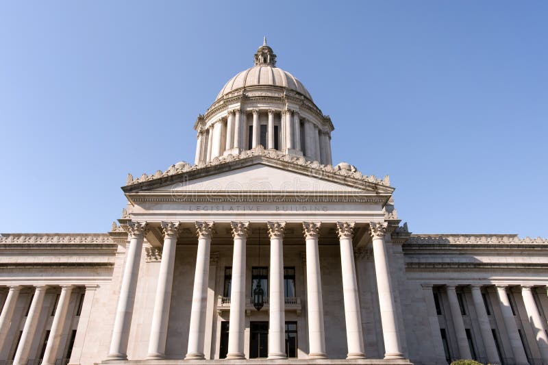 Washington State Capital Legislative Building 2 Stock Image - Image of ...