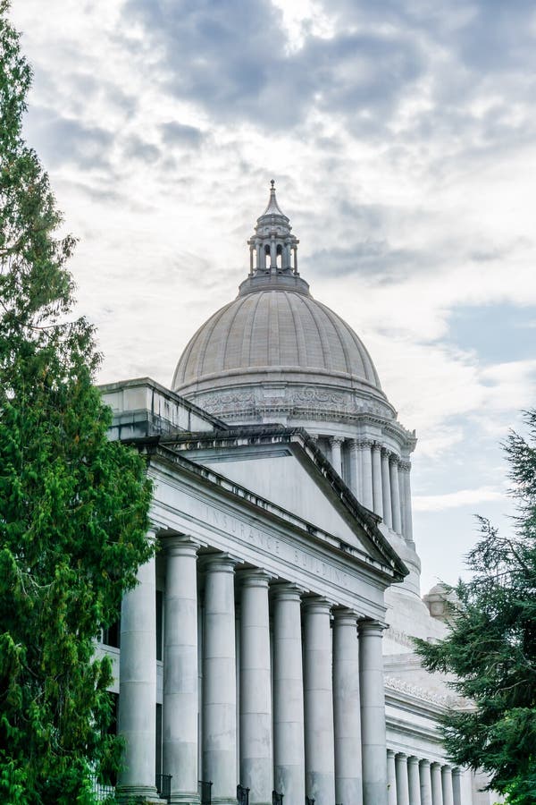 Washington State Capitol Buildings Stock Image - Image of capitol ...