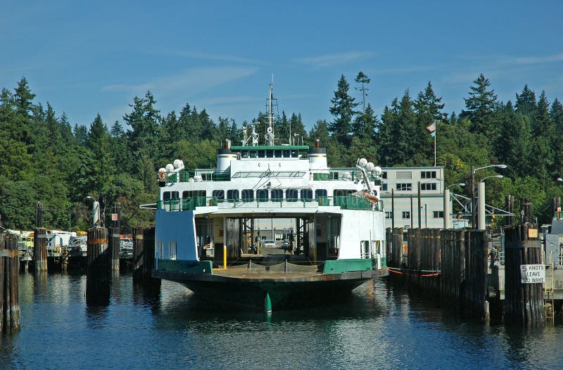 Washington State Ferry stock image. Image of water, washington - 1823849