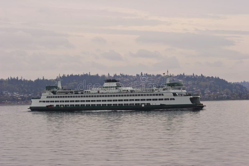 Washington State Ferry stock photo. Image of sound, shore - 48116610