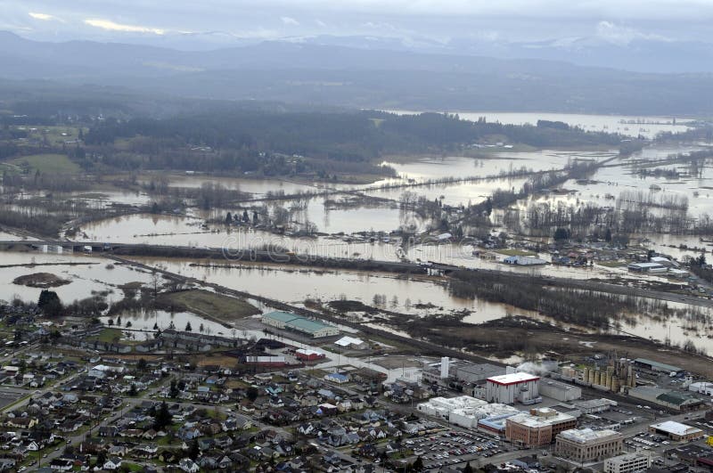 Washington State Flood stock photo. Image of inundation - 19126346
