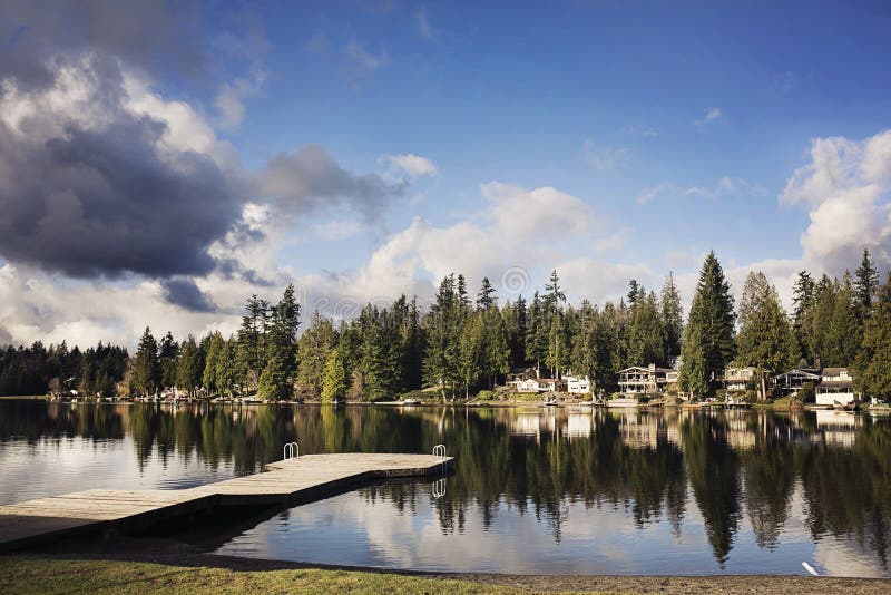 Washington state stock photo. Image of state, pier, cloud - 49903188