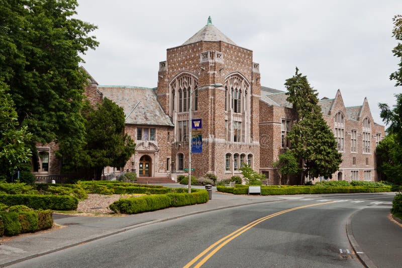 Washington-Universität Seattle Redaktionelles Stockfotografie - Bild ...