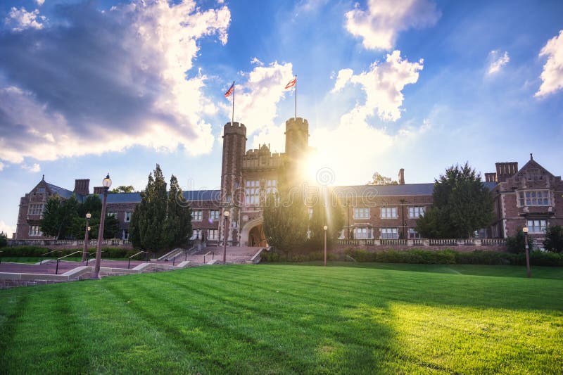 Washington University in St. Louis Stock Image - Image of washington ...