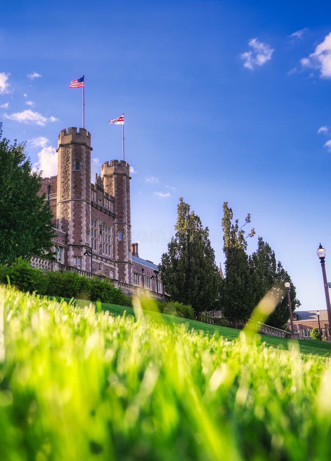 Washington University in St. Louis Stock Image - Image of building ...