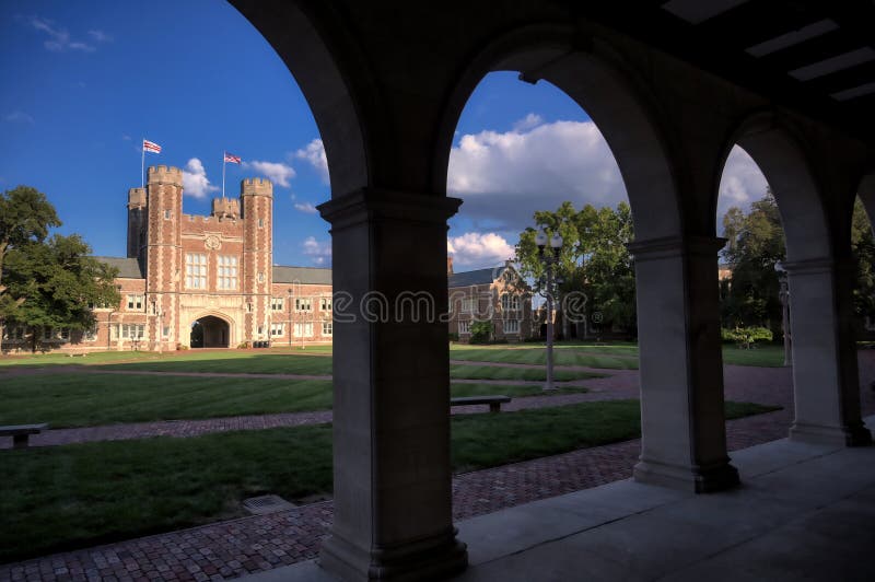 Washington University in St. Louis Stock Photo - Image of united ...