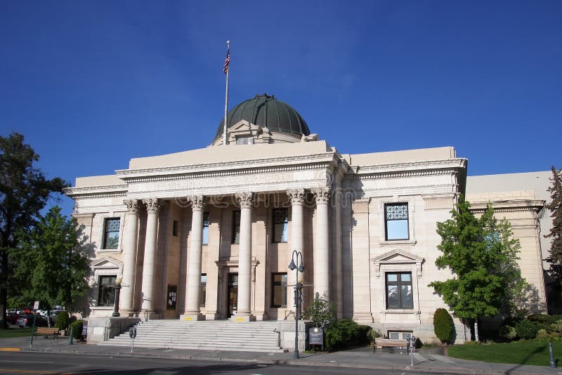Washoe County Courthouse in Reno, Nevada Editorial Stock Image - Image ...