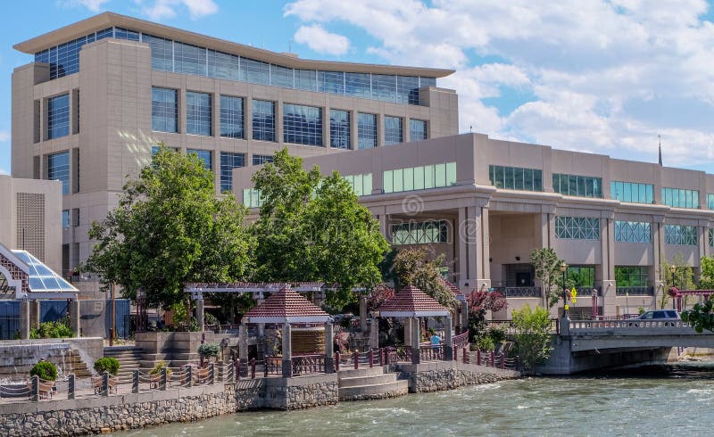 Washoe County Courthouse editorial stock image. Image of architecture ...