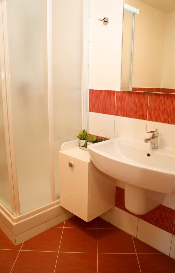 Washroom stock image. Image of washroom, modern, house - 10960645