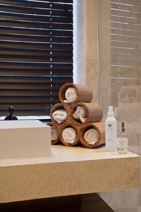 Washroom stock photo. Image of bamboo, venetian, washroom - 15595306