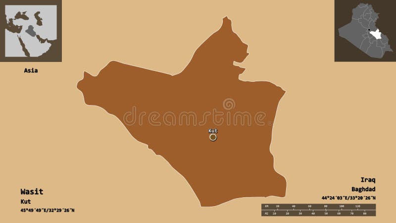Wasit, Province of Iraq,. Previews. Pattern Stock Illustration ...