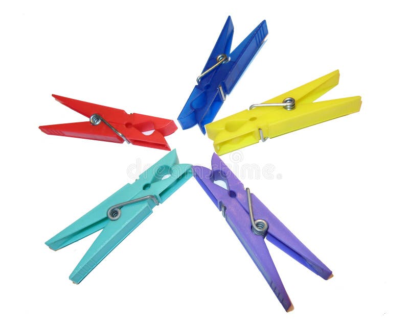 Wasknijpers stock afbeelding. Image of hulpmiddel, doek - 42832617