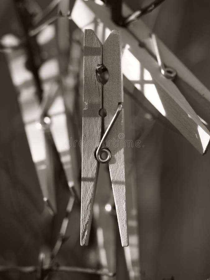 Rode Wasknijper stock foto. Image of macro, kabel, klemmen - 2763476