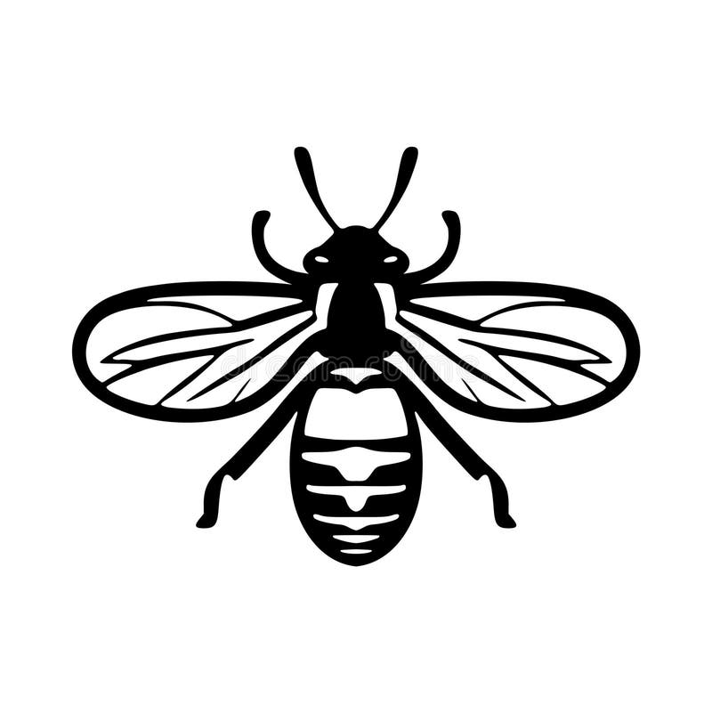 Wasp illustration design stock vector. Illustration of wild - 318395262