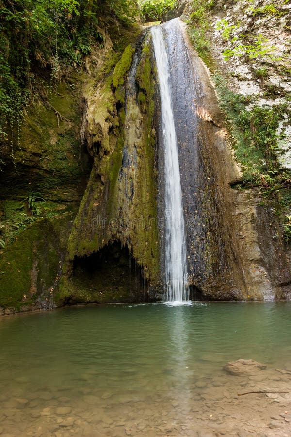 Varone-Wasserfall Italien Riva Del Garda Stockbild - Bild von riva ...