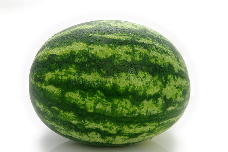 Große reife Wassermelone. stockfoto. Bild von wassermelone - 10795098