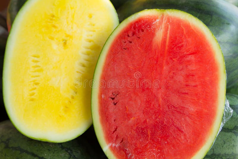 Wassermelonen Auf Dem Markt Stockfoto Bild Von Vitamine Sommer 1078016