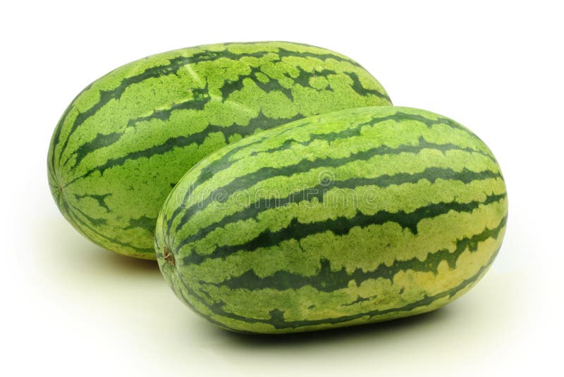 Wassermelone zwei stockbild. Bild von erfrischung, nave - 16130949