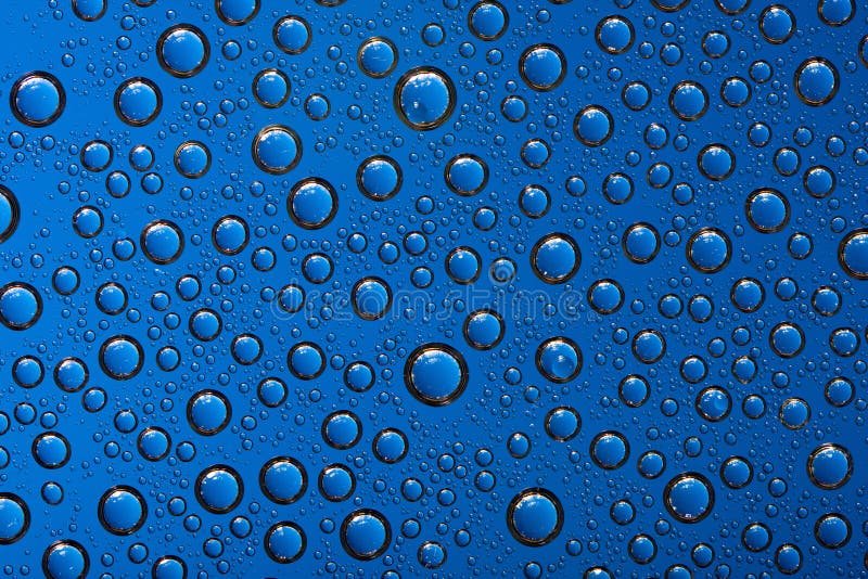 Wassertropfen stockbild. Bild von hell, aqua, zeichen - 6466839