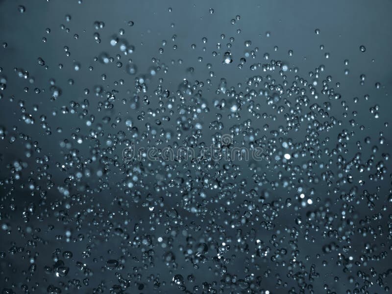 Wassertropfen der Luft stockbild. Bild von tröpfchen, hell - 6588385