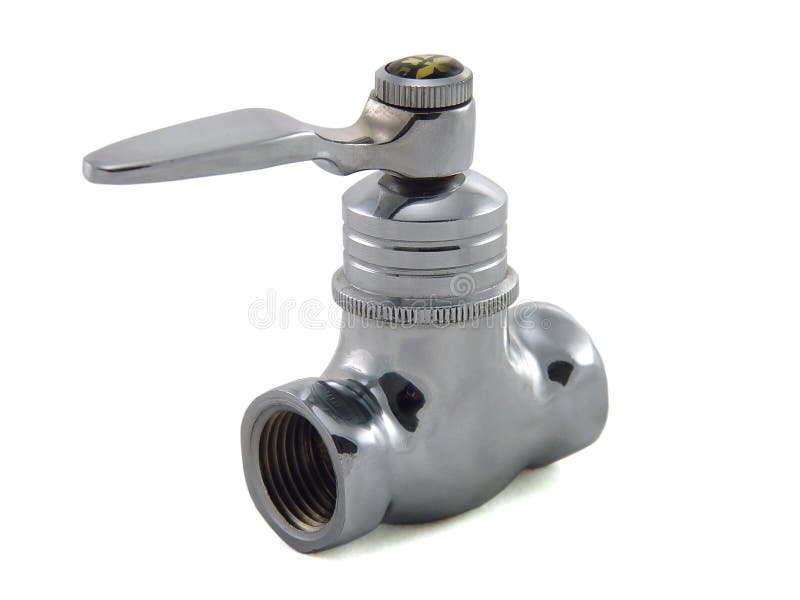 Wasserventil stockfoto. Bild von kupfer, ventil, zubehör - 2063960
