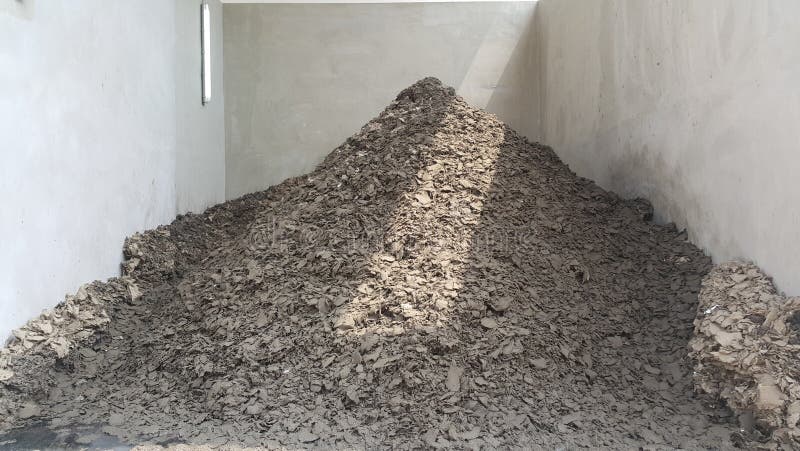 Wast Sludge Mud from Effluent Treatment Stock Photo - Image of filter ...