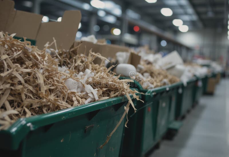 Inside View Recycling Facility Waste Materials Stock Photos - Free ...