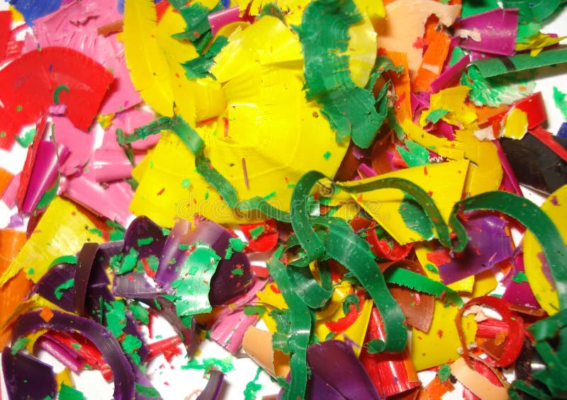 Waste Chips of Different Colors Stock Image - Image of waste, chips ...
