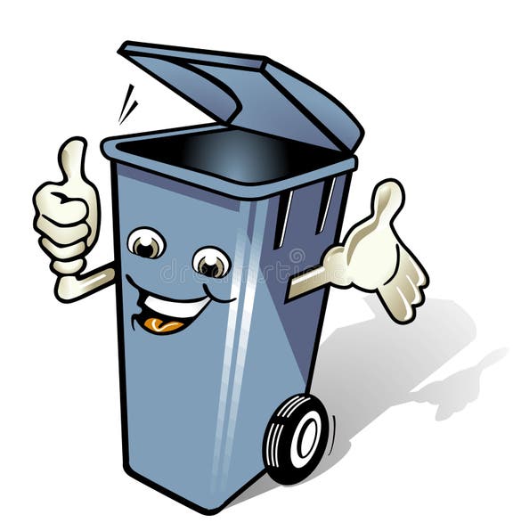Happy Waste Container Stock Illustrations – 1,687 Happy Waste Container ...