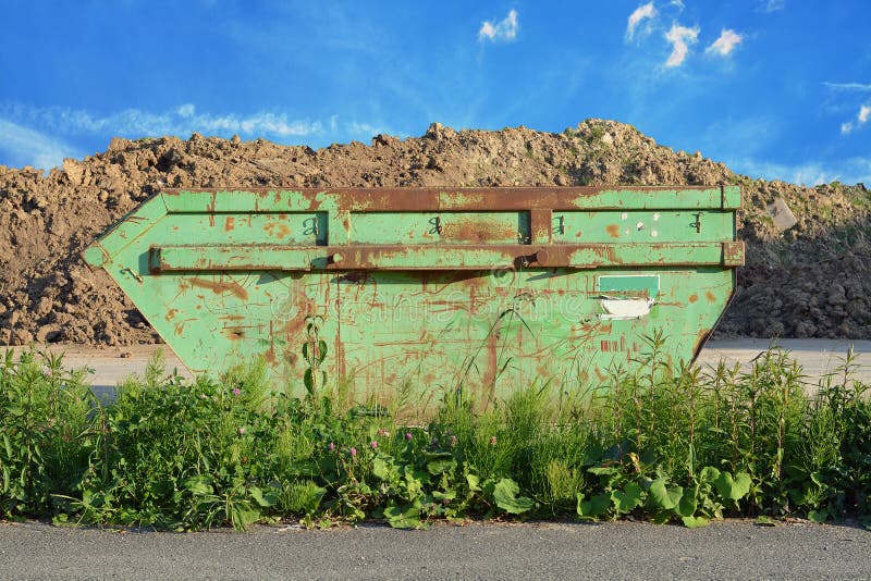 Waste container stock image. Image of container, garbage - 55060985