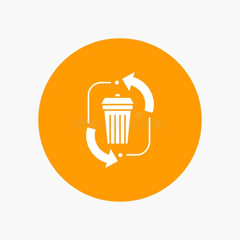 Waste, Disposal, Garbage, Management, Recycle Icon. Glyph Vector Gray ... Waste, Disposal, Garbage, Management, Recycle Icon. Glyph Vector Gray ...