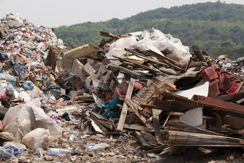 Garbage dump stock image. Image of environmental, green - 29913133