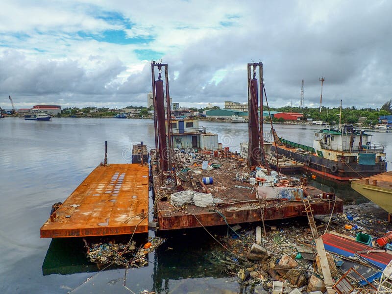 Heavily polluted area stock image. Image of development - 65325131