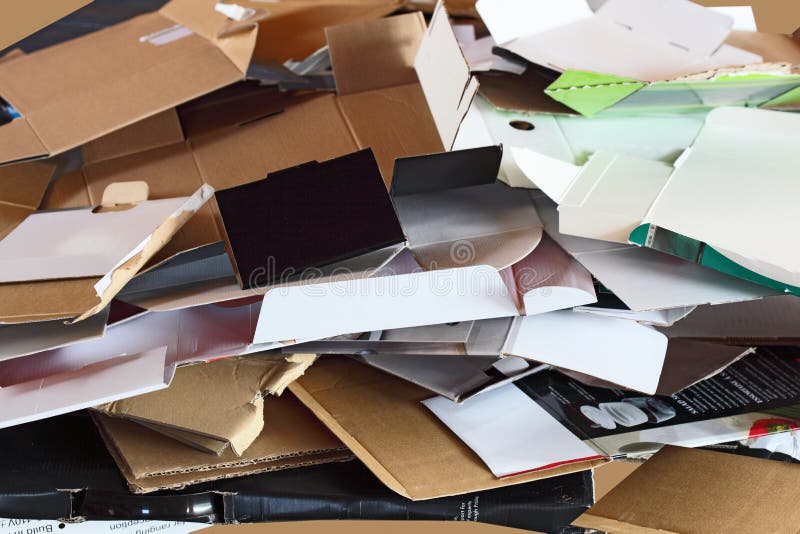 Waste Dumping Boxes stock image. Image of clean, packaging - 33247127