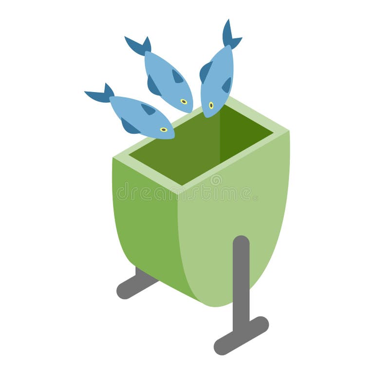 Waste Food Icon, Isometric Style Stock Vector - Illustration of dump ...