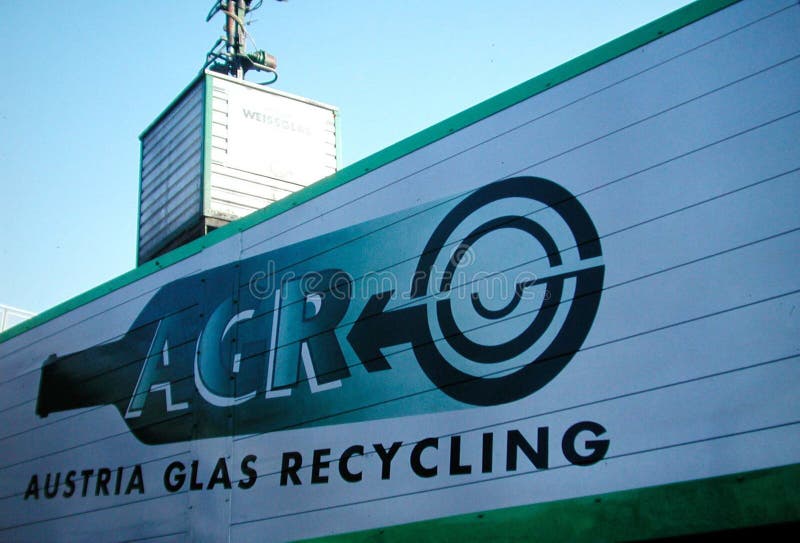 Waste Glass Collection and Recycling Editorial Stock Image - Image of ...