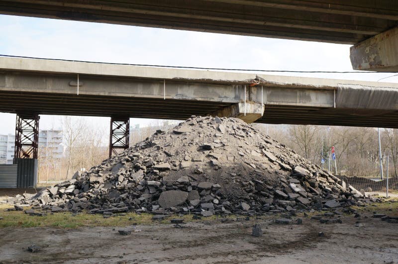 Waste hill stock photo. Image of waste, damaged, damage - 51322670