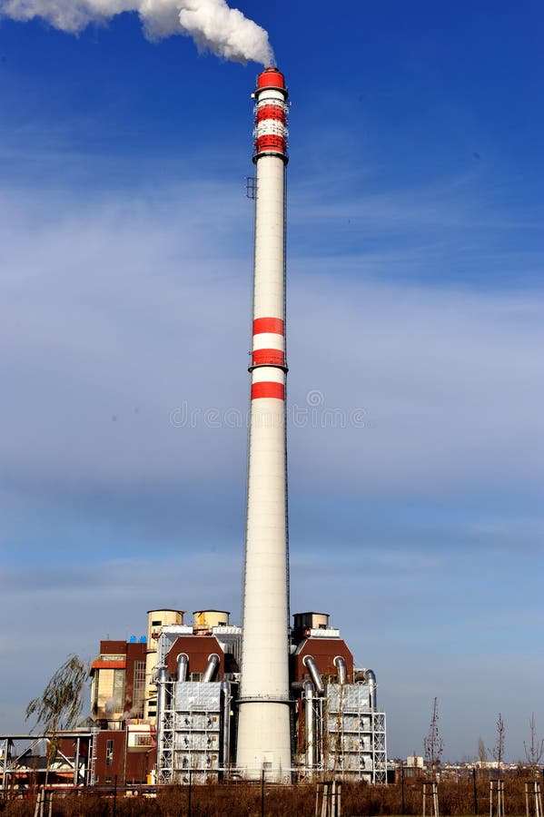 The Waste Incineration Plant Stock Image - Image of steam, clean: 12021161