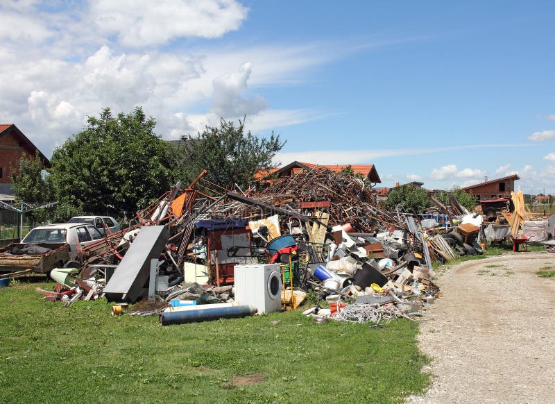 Waste iron stock image. Image of garbage, recycling, discarded - 29074991