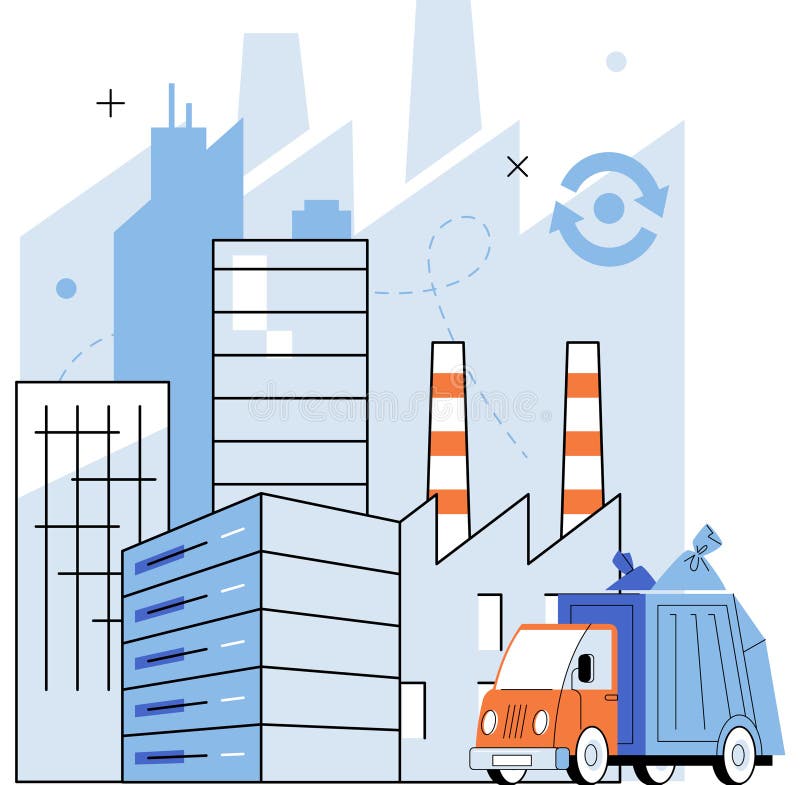 Waste Management. Ecologically Responsible Behavior Includes Proper ...